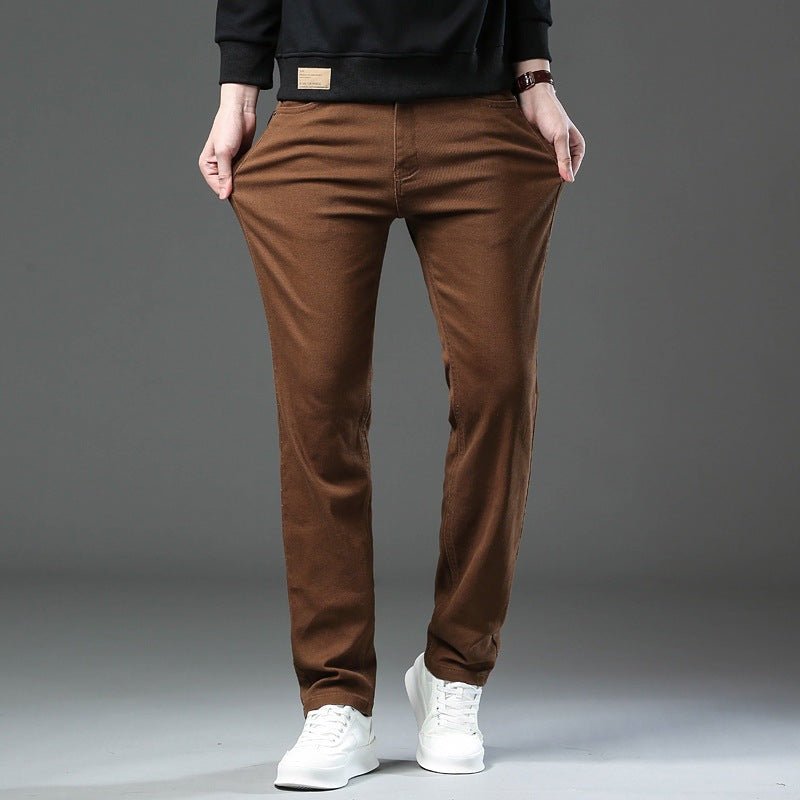 Umber Line – Slim Casual Trousers | The Nevermore – Nevermore Lifestyle ...