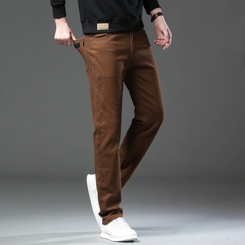 Umber Line – Slim Casual Trousers | The Nevermore